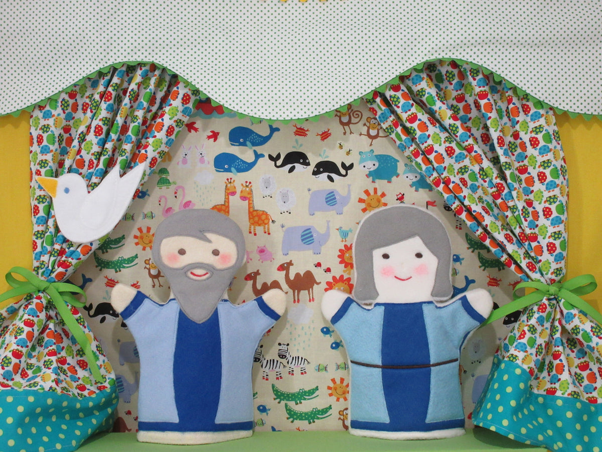 Noah's Ark Puppet Set – Mommy Made It For Me