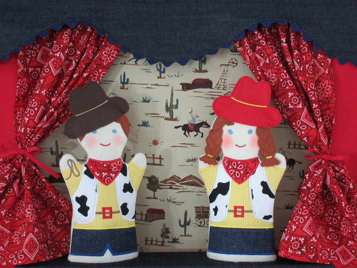 Wild West Puppet Set – Mommy Made It For Me